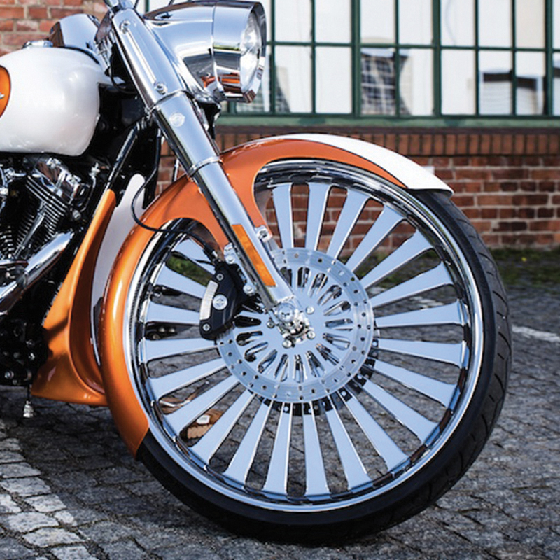 Custom Front Fender Wrapped 23" - HeinzBikes Custom Parts | Heinzbikes ...